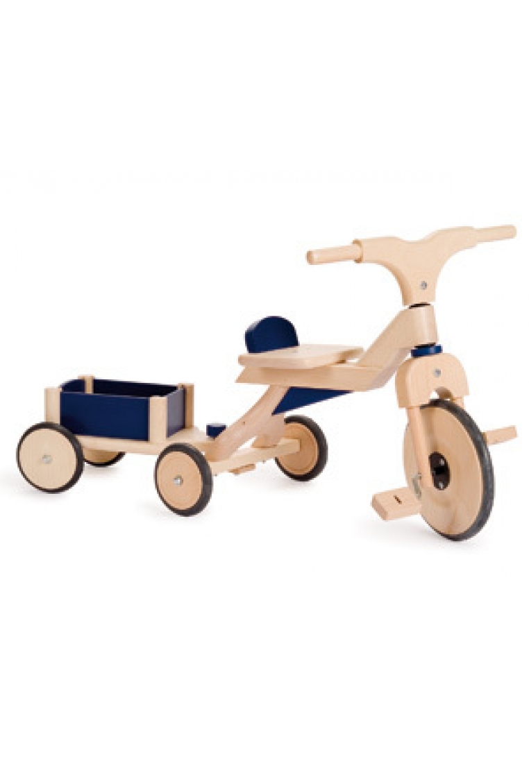 Houten Fiets Met Aanhanger